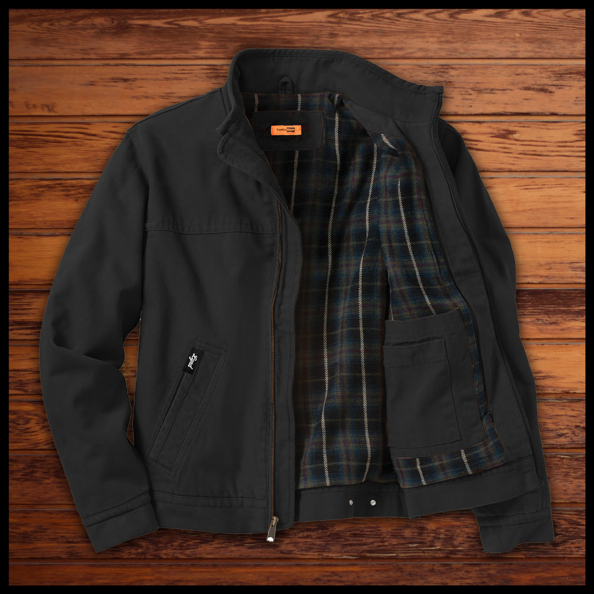 Blackout Duck Cloth Flannel-Lined Work Jacket – LGND SUPPLY CO.